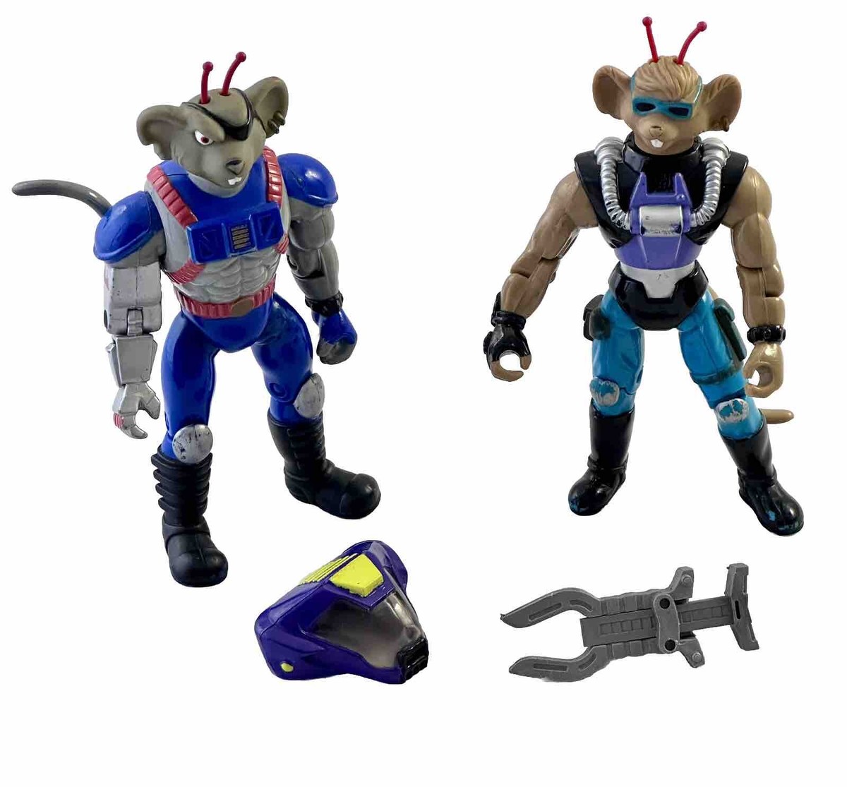 Modos Fang Leone Vintage 1993 Biker Mice From Mars Modo & Vinnie
