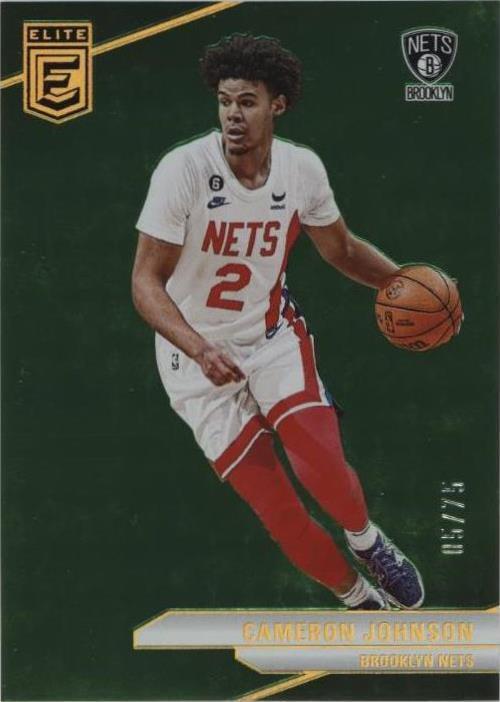 2023-24 Donruss Elite - Cameron Johnson #115 Neon Green /75 for sale ...