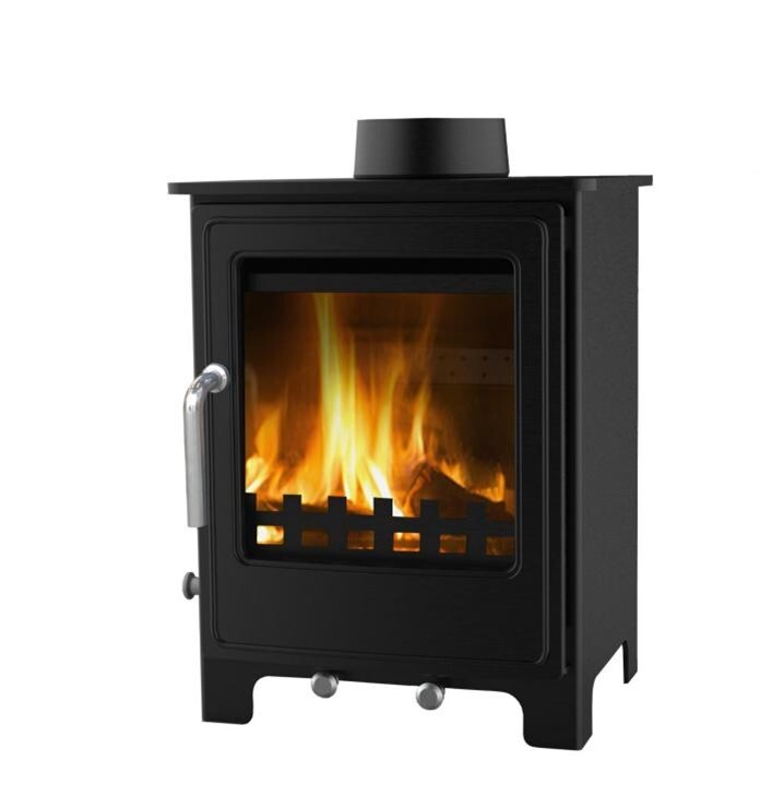 MultiFuel 5kw / 8kw Wood Burning Stove CE ECO DESIGN Log Burner - DEFRA ...