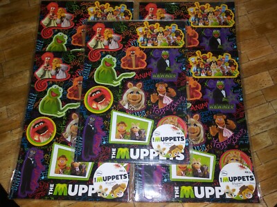 96 MUPPETS KERMIT PIGGY GONZO FOZZY MAGNETS REFRIGERATOR LOCKER RARE ...
