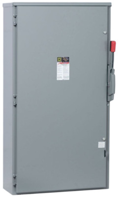Square D H365R Fusible Disconnect | 400A | 600V | 3-Pole | 3-Wire ...