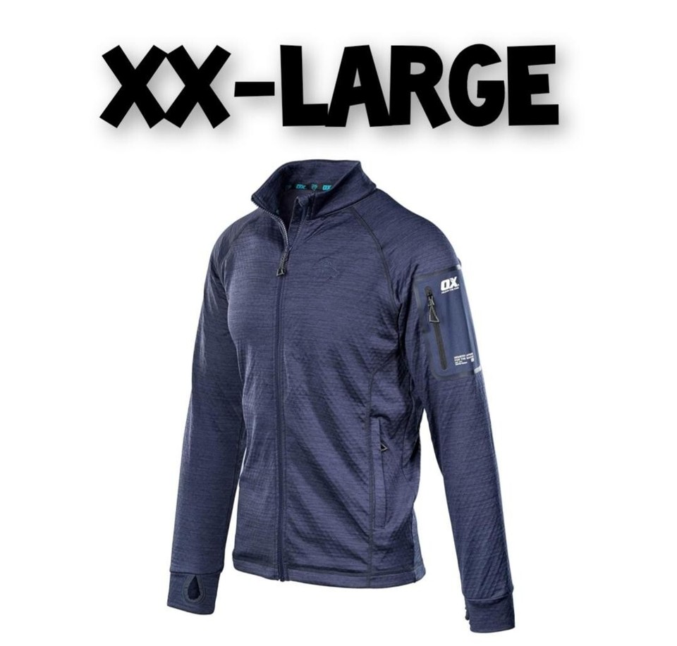 OX Tools OX-W5536 Ox-Tech Lightweight Fleece Top Workwear SIZE SMALL ...