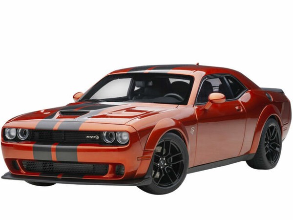 AUTOart 71736 Dodge Challenger SRT Hellcat Widebody Sinamon Stick 1/18 ...