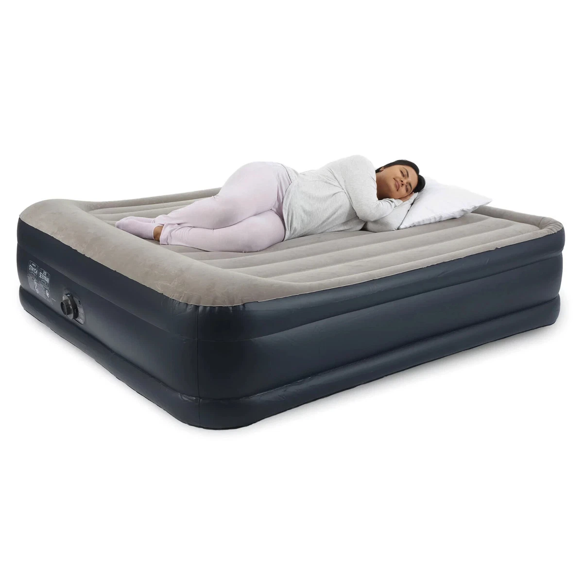 Bestway Sealy Tritech Inflatable Air Mattress Bed Queen 18
