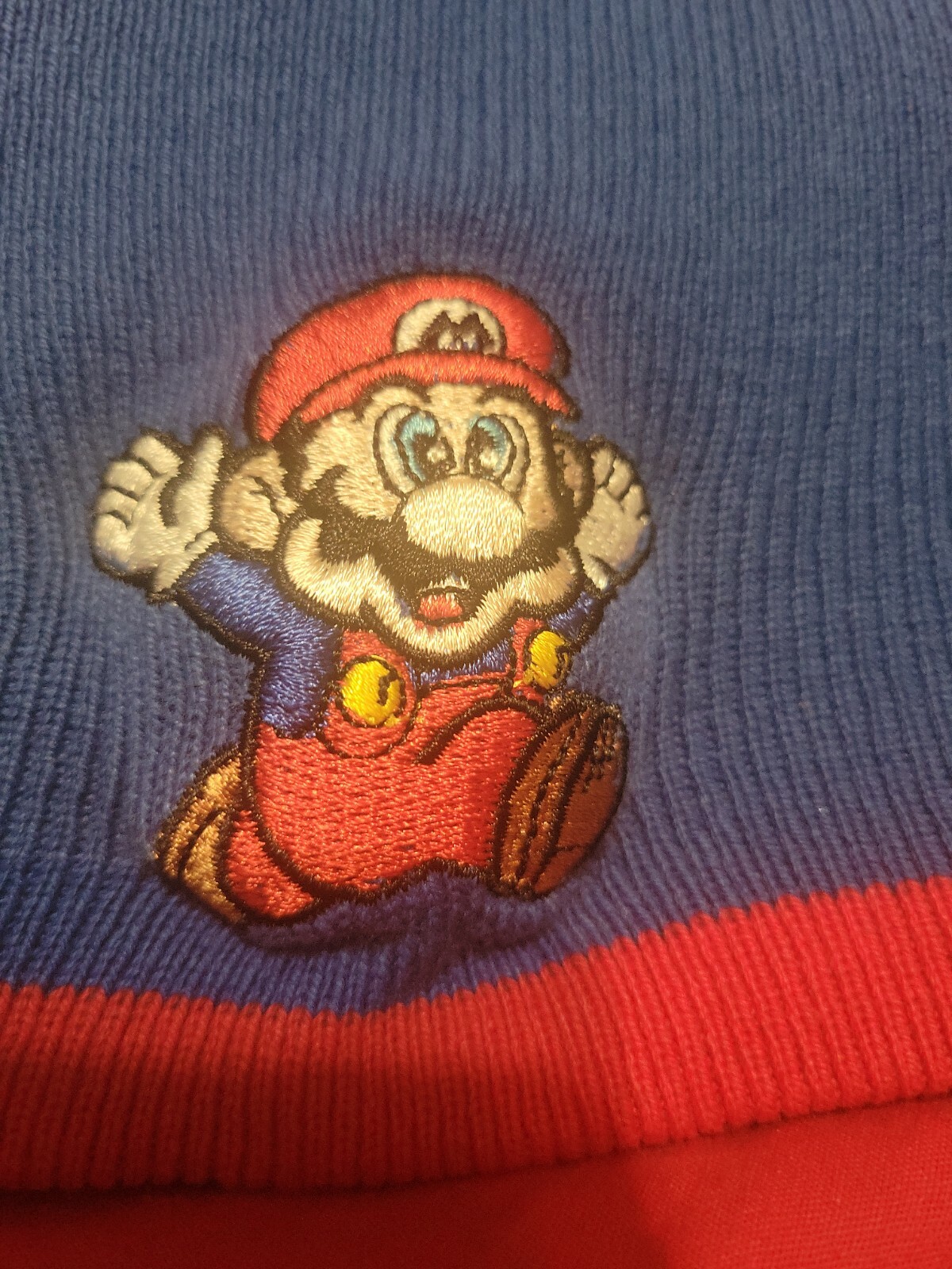 Vintage Mario Nintendo Beanie Hat - Gem