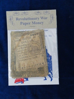 Reproduction Revolutionary War Paper Money NEW! | eBay
