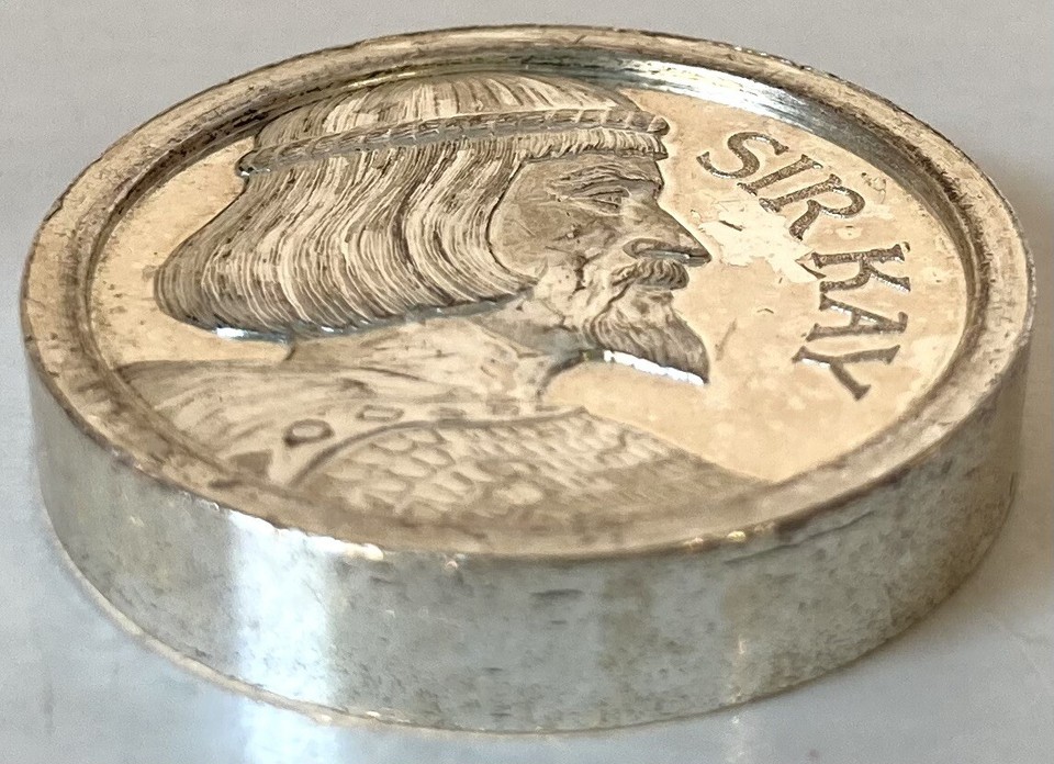 Franklin Mint Backgammon SIR KAY Replacement Game Piece Coin Token ...