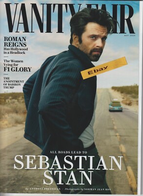 Vanity Fair May 2025 ⭐️NEW⭐️- Sebastian Stan Thunderbolts, WWE’s Roman ...