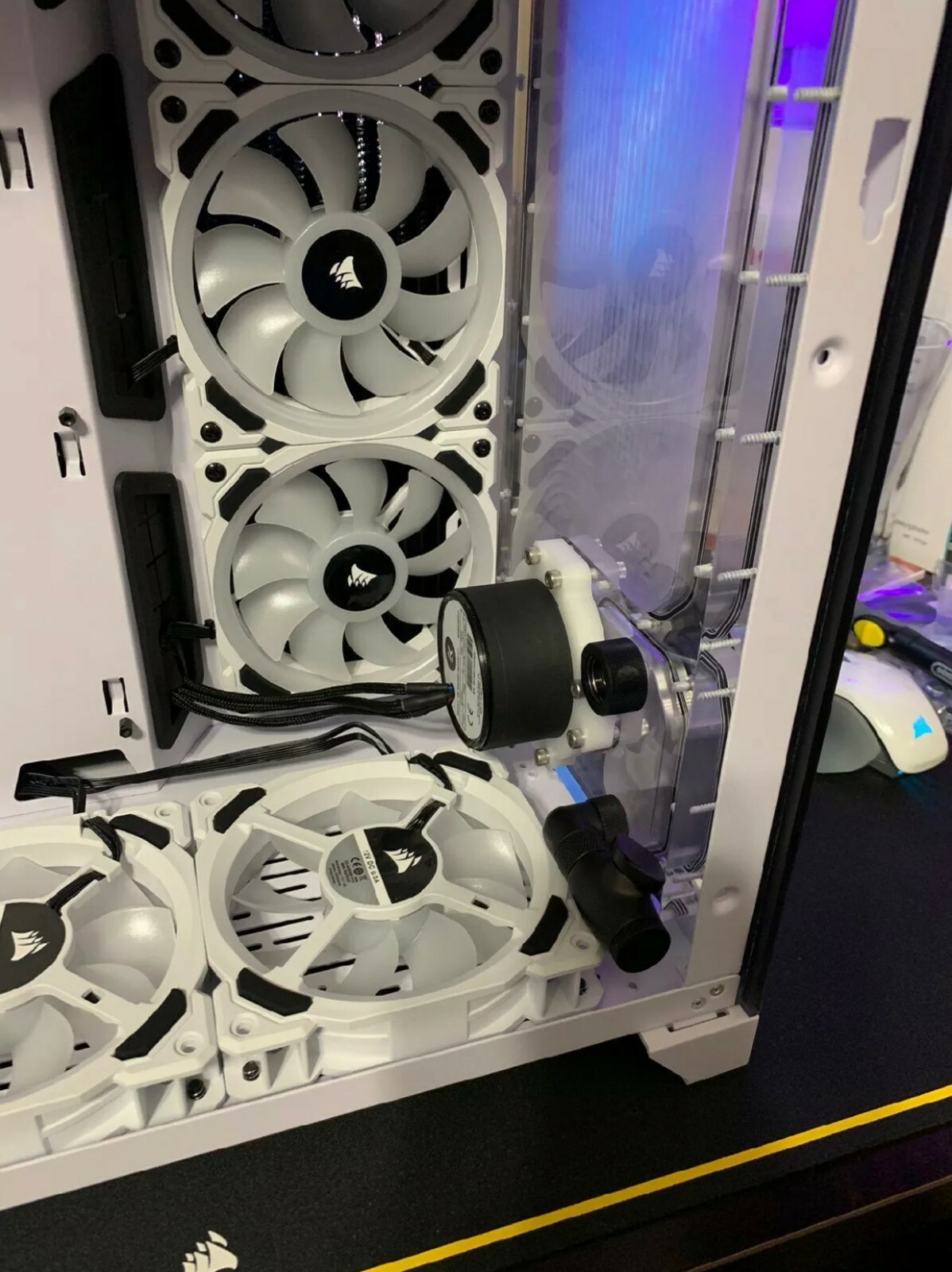 Dynamic UNO - Front Panel Acrylic Water Cooling Reservoir for D5 pump ...