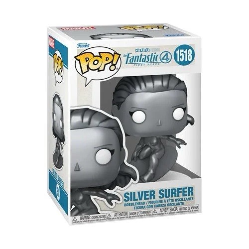 The Fantastic Four: First Steps Silver Surfer Funko Pop! Vinyl #1518 ...