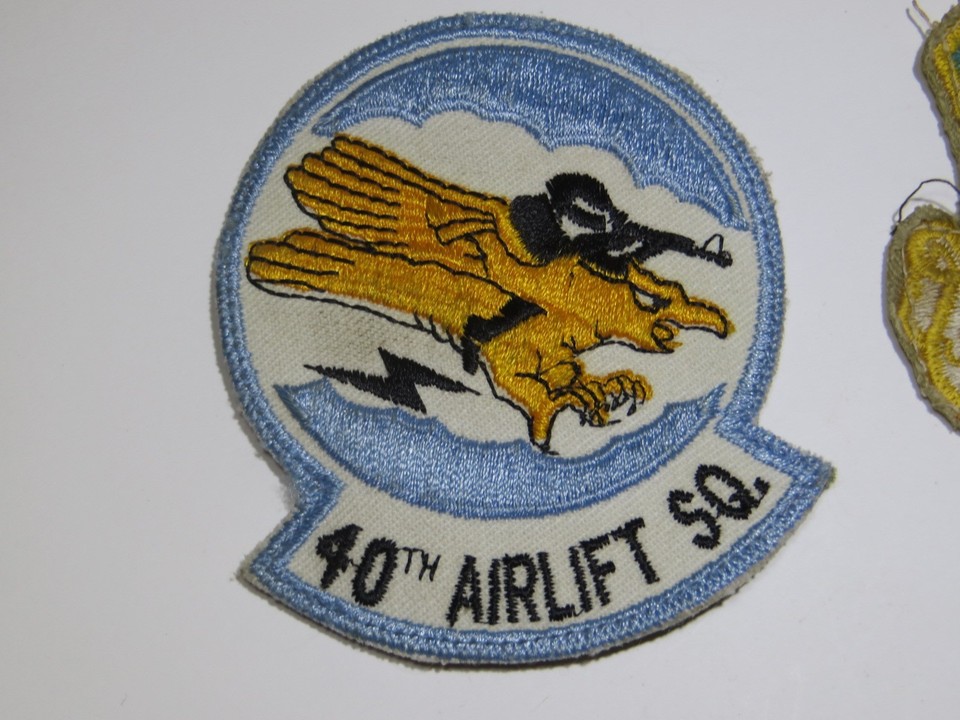 US Military Patch Lot 40th 164th Airlift Squadron Strategic Air Command ...