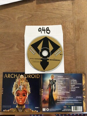 Archandroid by Janelle Monae- CD Disc and Artwork ONLY No Case No ...