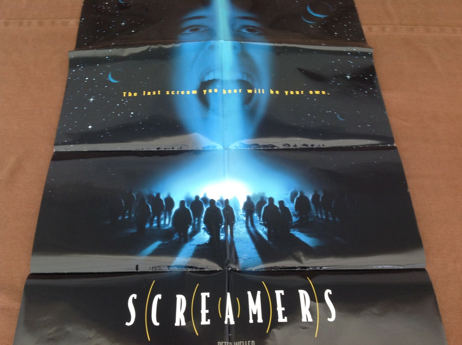 1995 Screamers Original Movie House Full Sheet Poster | eBay