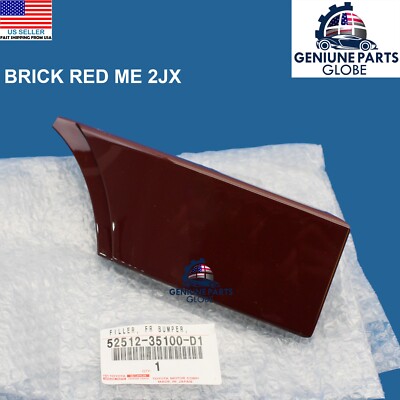 GENUINE TOYOTA FJ CRUISER RED 2JX RIGHT FRONT BUMPER COVER FILLER 52512 ...