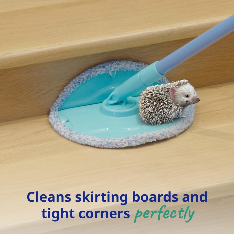 Spontex Aqua Revolution System X'tra Floor Mop and Bucket Set ...