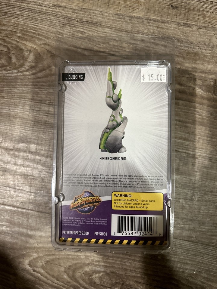 Privateer Press Monsterpocalypse Mini Martian Command Post Pack New | eBay