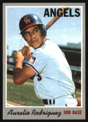 1970 Topps #228 Aurelio Rodriguez EXMT/EXMT+ Angels 569351 | eBay