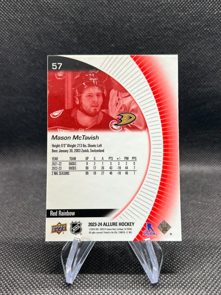 2023-24 UD Allure Parallels - Yellow Taxi, Black & Red Rainbow ...