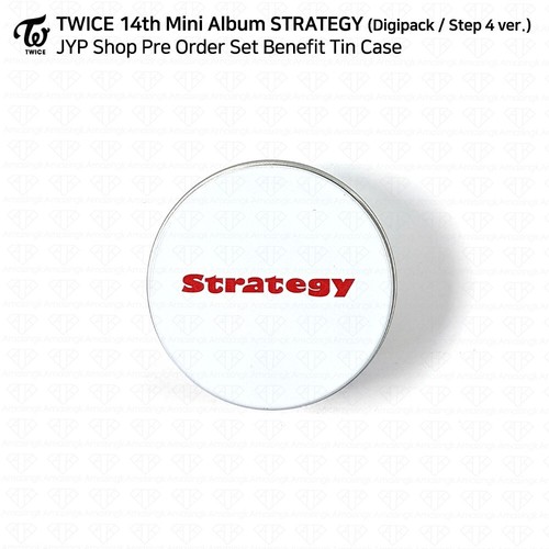 TWICE 14th Mini Album STRATEGY JYP Shop POB Photocard Step 1,2,3,4 Ver ...