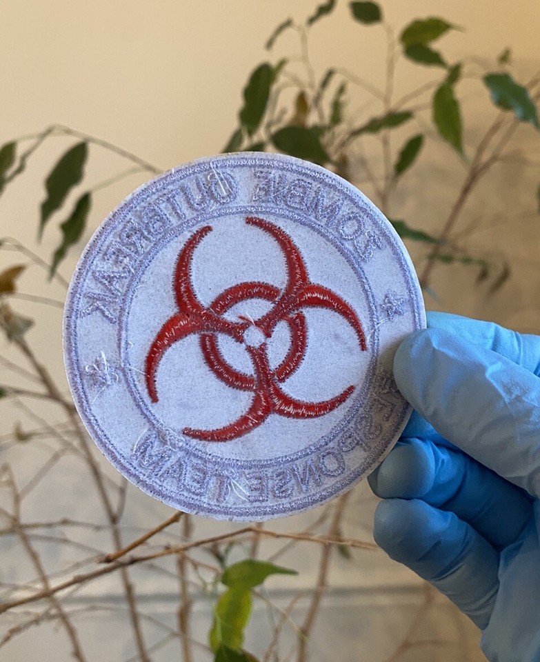 UFO Earth Space Alien Zombie Outbreak Response Team Embroidered Iron On ...