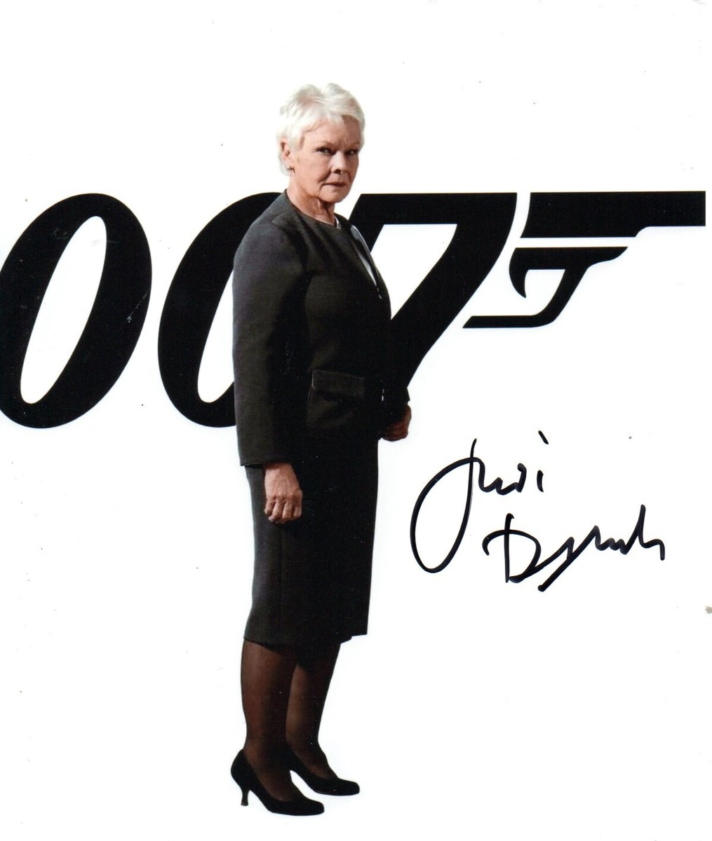 Judi Dench James Bond