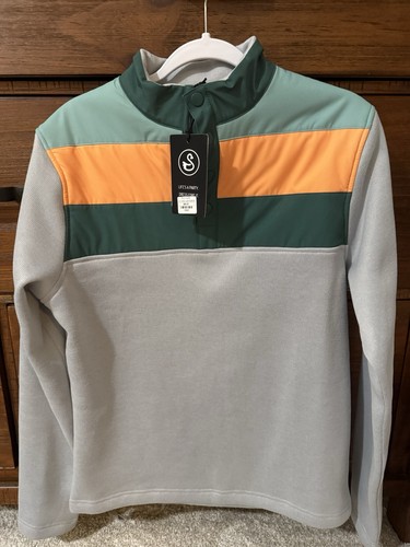 Swannie Golf Quarter Zip Pullover - NWT - Medium | eBay