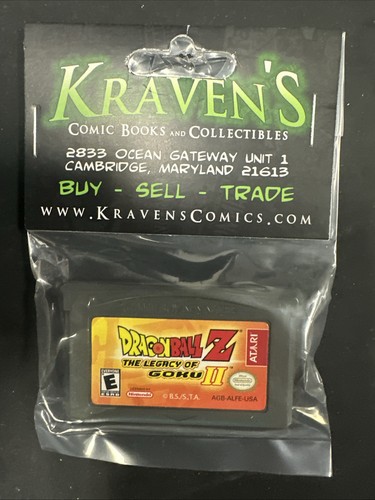 Dragon Ball Z: The Legacy Of Goku 2 (GameBoy Advance, 2003) Tested ...