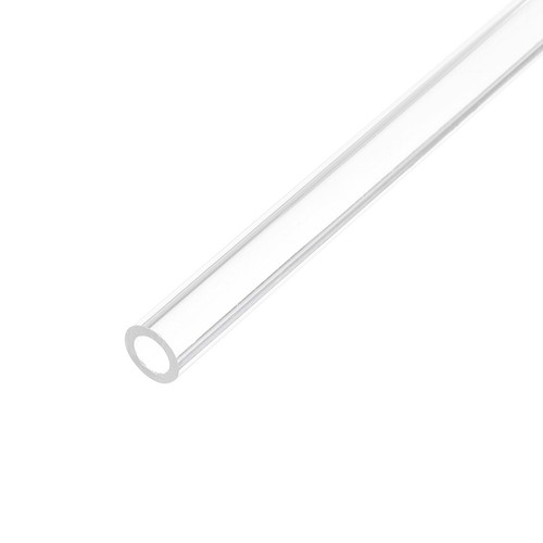 Acrylic Pipe Clear Rigid Round Tube 6mm ID 10mm OD 10" for Lamps ...