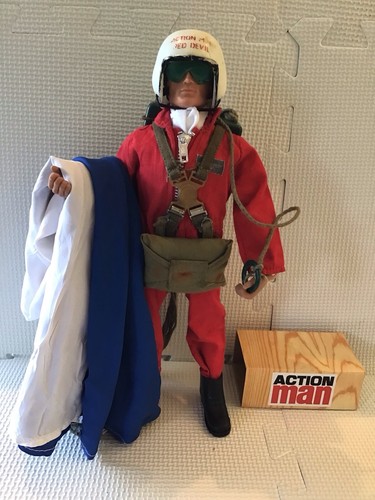 Palitoy Action Man Red Devil Uniform NO DOLL | eBay UK