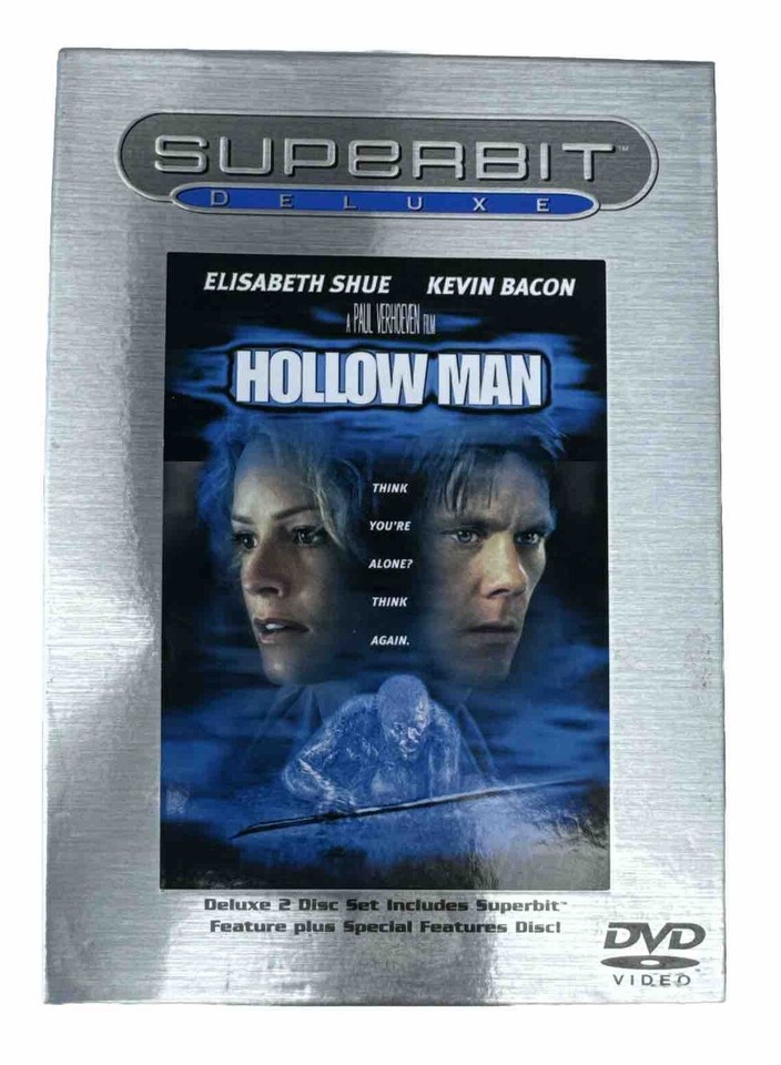 Hollow Man (DVD, 2002, 2-Disc Set, Superbit Deluxe) Sci-Fi, Horror ...