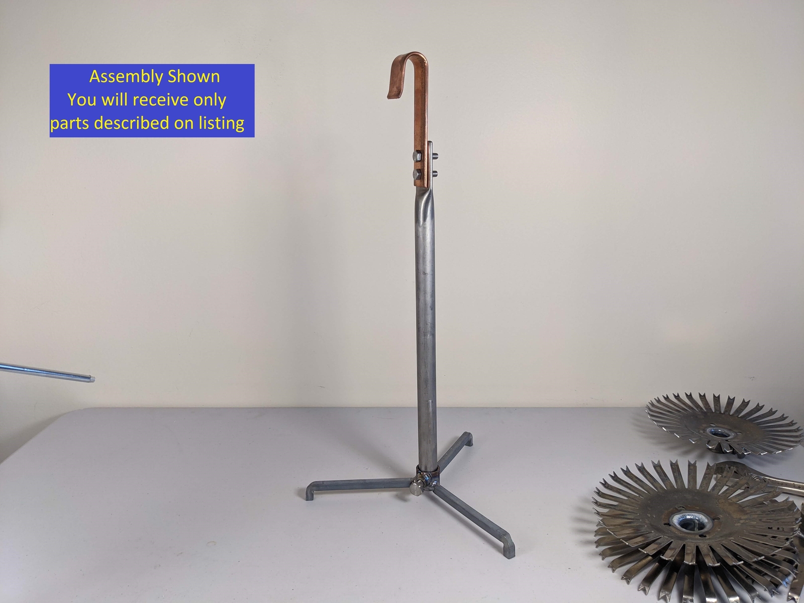 Aluminum Anodizing Titanium 4 Legs to hold 1" Shaft Anodize Rack ...