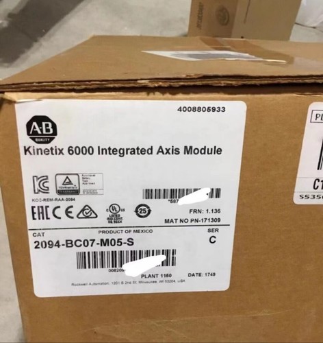 1 PCS New Allen-Bradley 2094-BC07-M05-S Kinetix 6000 Integrated Axis ...