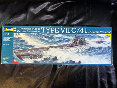1/144 U-Boot German Submarine Type VII C/41 "Atlantic Version" - Revell ...