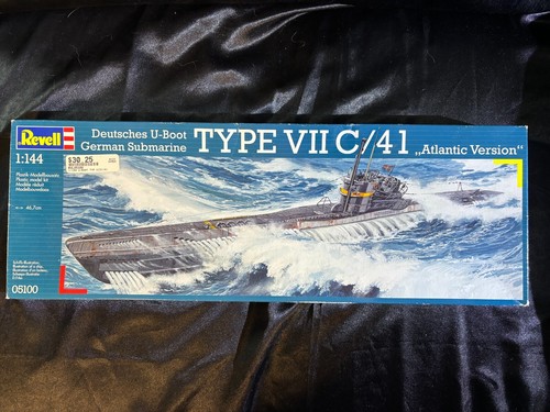1/144 U-Boot German Submarine Type VII C/41 "Atlantic Version" - Revell ...