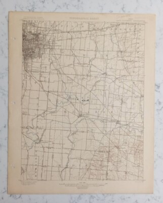 Reproductions - 1900 Topo Map