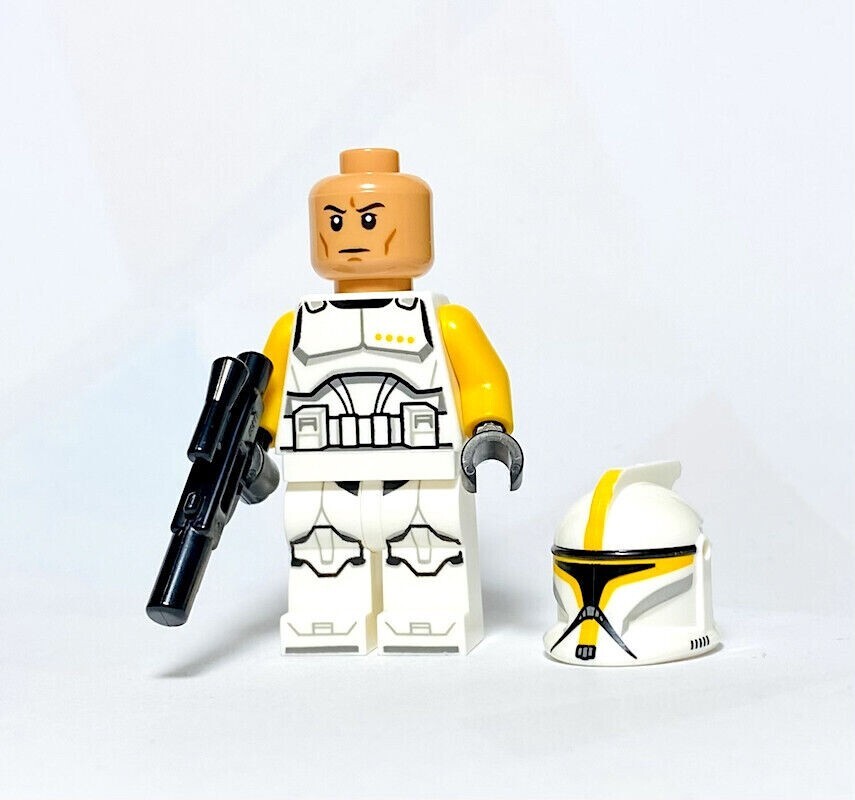 LEGO Clone Trooper Commander with Weapons Minifigure Brand New Star ...