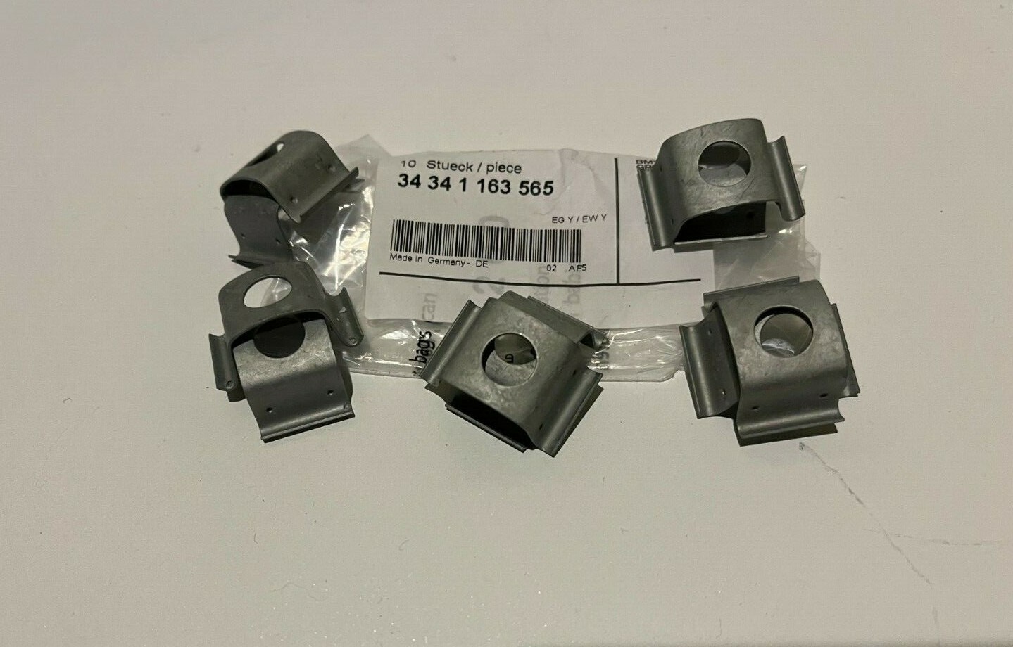 BMW Clip 34341163565 set of 2pcs | eBay