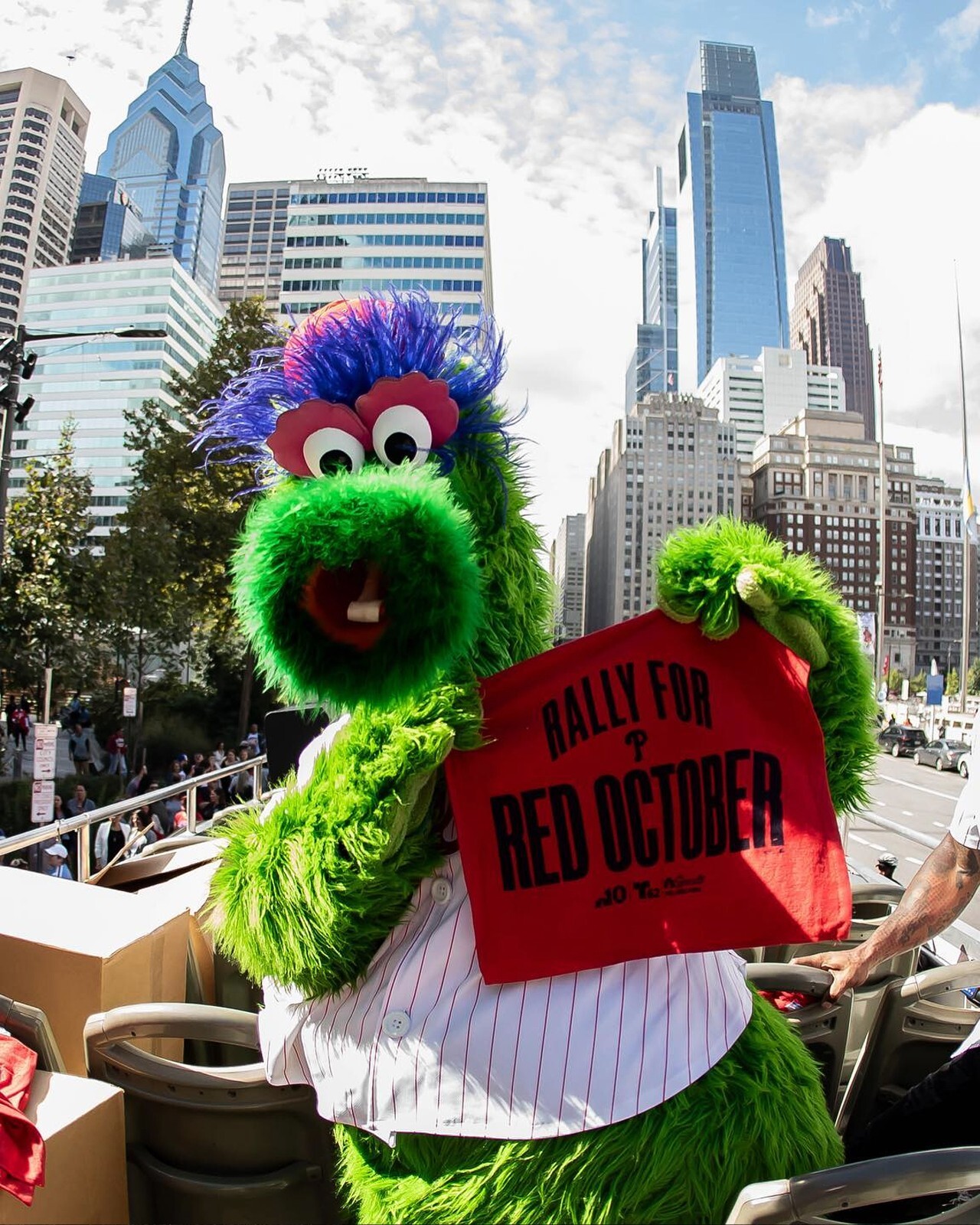 The Phillie Phanatic 2024 Red October Philadelphia Phillies 8x10 ...
