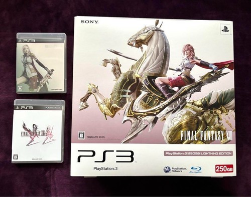 SONY PlayStation 3 Console Final Fantasy XIII 13 Lightning Edition PS3 ...
