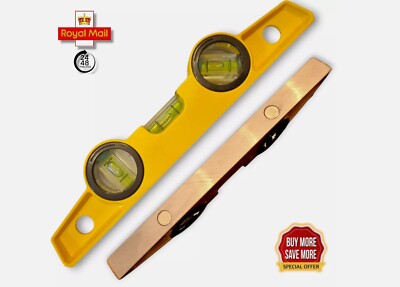 XTRADE Scaffold Spirit Level 250mm Magnetic Aluminium 3 Vials ...