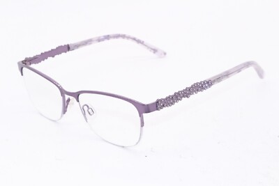 BEBE BB 5177 500 PLUM GUNMETAL GREY AUTHENTIC FRAMES EYEGLASSES 52-17 ...