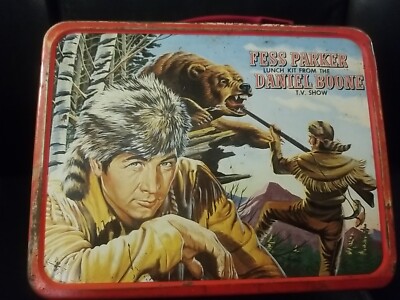 Vintage Daniel Boone Lunchbox And Thermos. 1967 Nice Condition | eBay