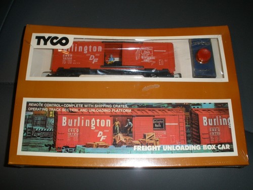 TYCO VINTAGE HO FREIGHT UNLOADING BOXCAR SET NEW OLD STOCK FACTORY ...