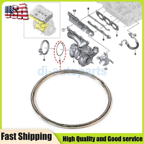 For BMW 330i 430i Mini F54 F55 F56 F57 US Catalytic Converter Gasket ...