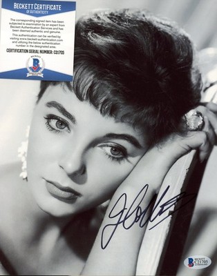 LEAF POP CENTURY 8x10 SIGNED PHOTO Joan Collins AUTO AUTOGRAPH BECKETT ...