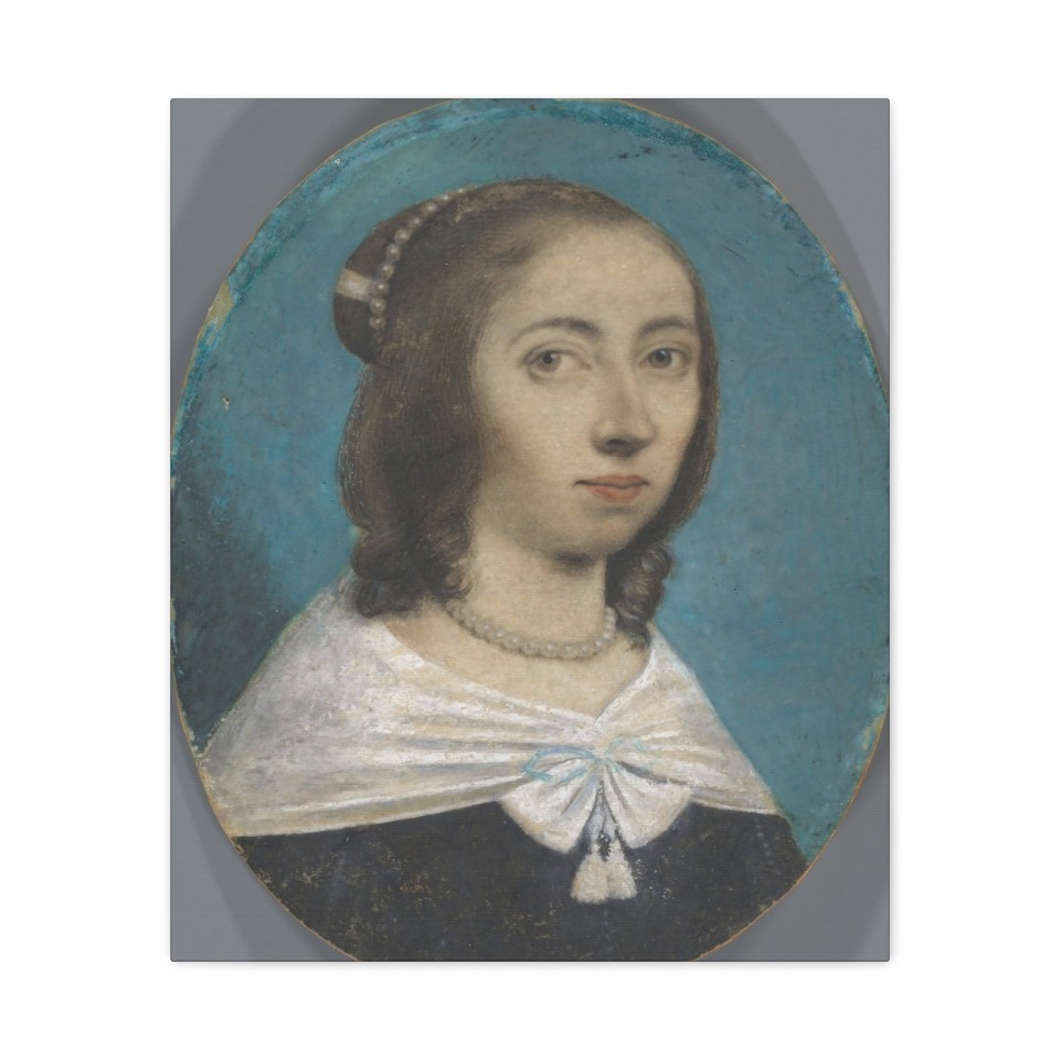 Anna Maria van Schurman - Portret van een vrouw - Canvas Wall Art | eBay UK