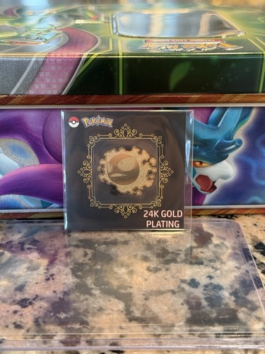 Ghastly Pokémon 24k Gold Plated Sticker Gradeable Officially Licensed ...