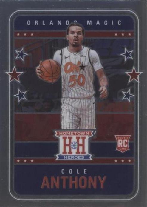 2020-21 Panini Chronicles - Hometown Heroes Optic Cole Anthony #548 (RC ...