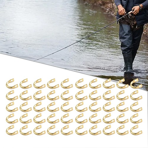 Connector Spinner Clevis Fishing Making S/M/L Spinner Bait Spoon 50Pcs ...