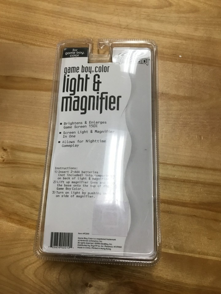 High Frequency Light & Magnifier Nintendo Gameboy Color | eBay